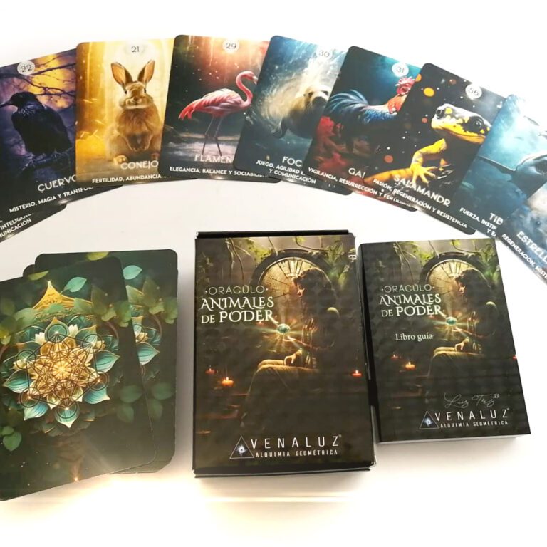 Oráculo Animales de Poder - Tienda Venaluz